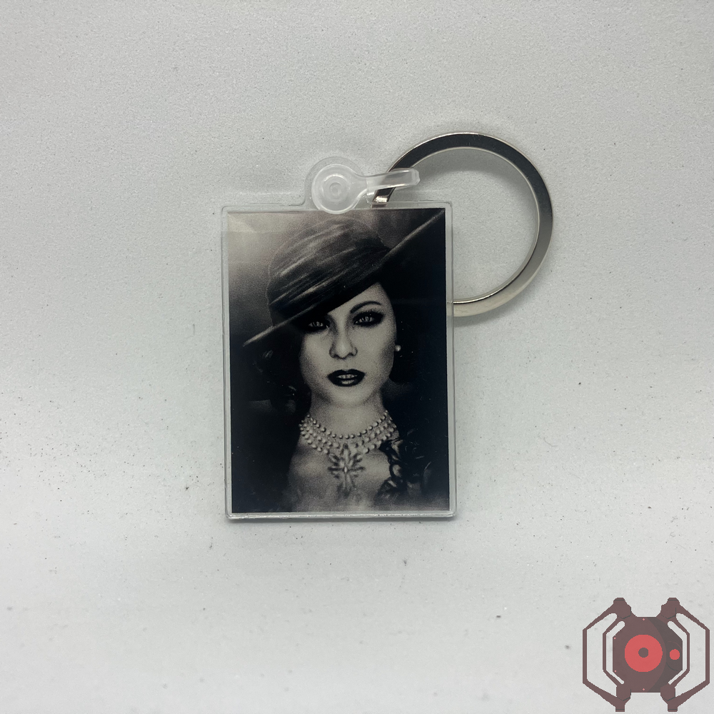 Collection d'Angecalo - Porte-clé Portrait Alcina Dimitrescu (Krystine ...